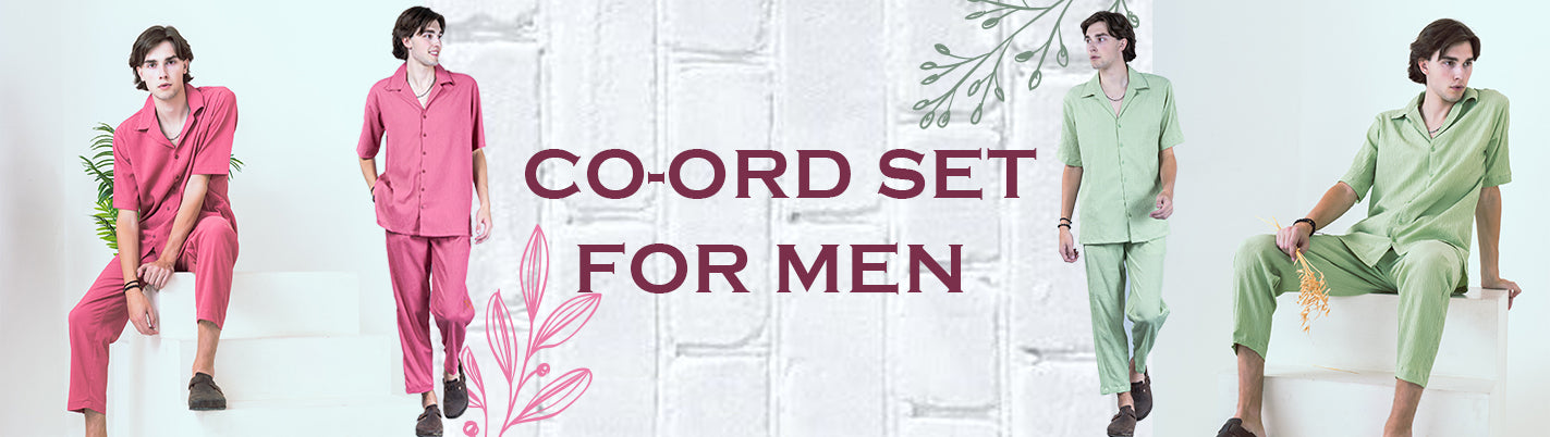 Men's Co-ord Sets: A Must-Have Trend