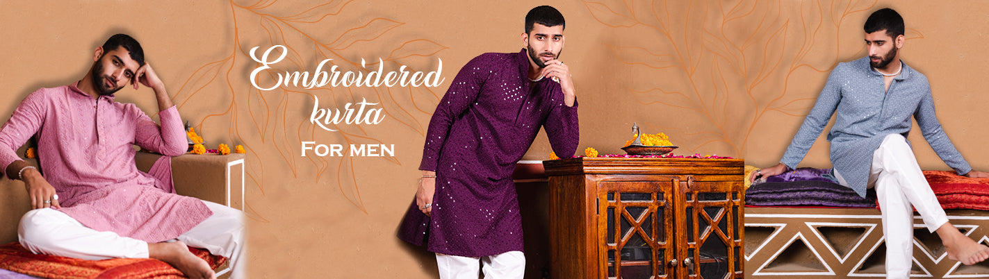 How to Rock Embroidered Kurtas: Styling Tips for Men