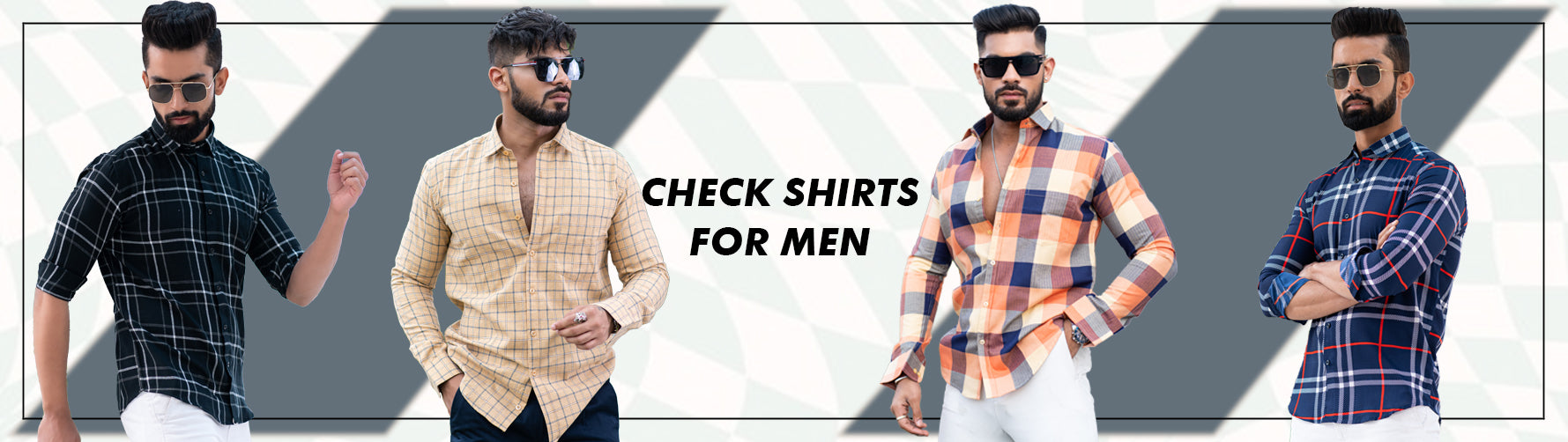 Casual Cool: Explore Trendy Check Shirts for Men