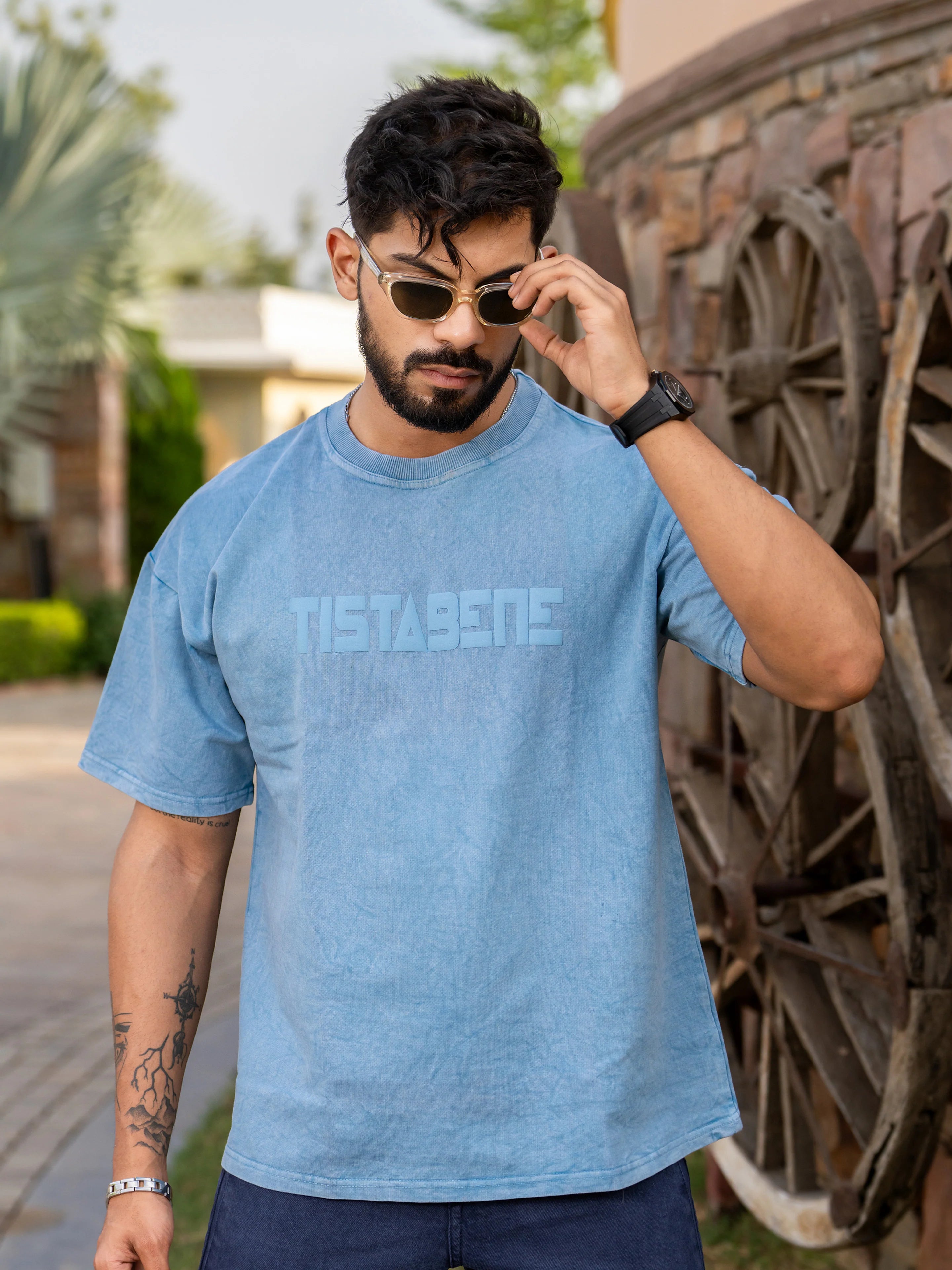 Blue T-Shirts - Buy Blue T-Shirts For Men Online | Tistabene