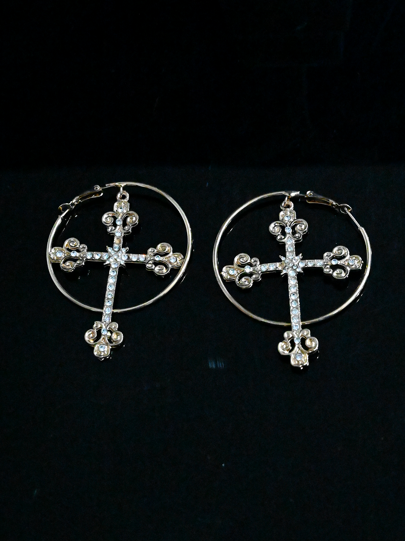 Buy God Symbols Western Style Hoop Earring Online | Tistabene