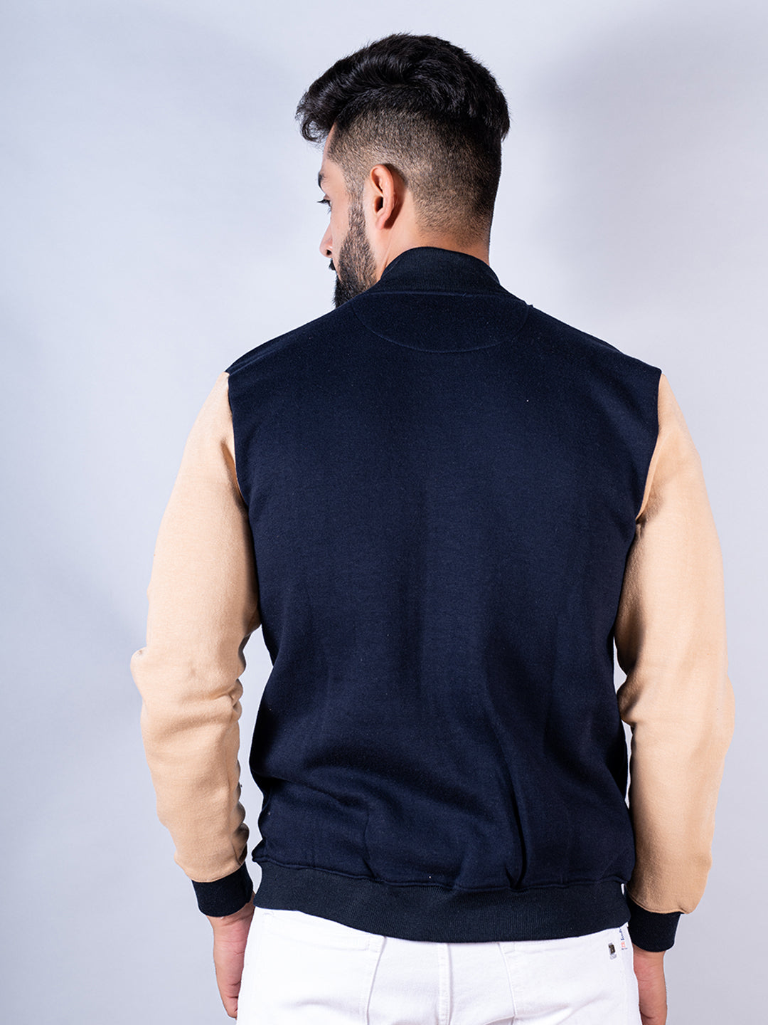 Buy Born To Be Free Alien M Blue Varsity Jacket Online | Tistabene