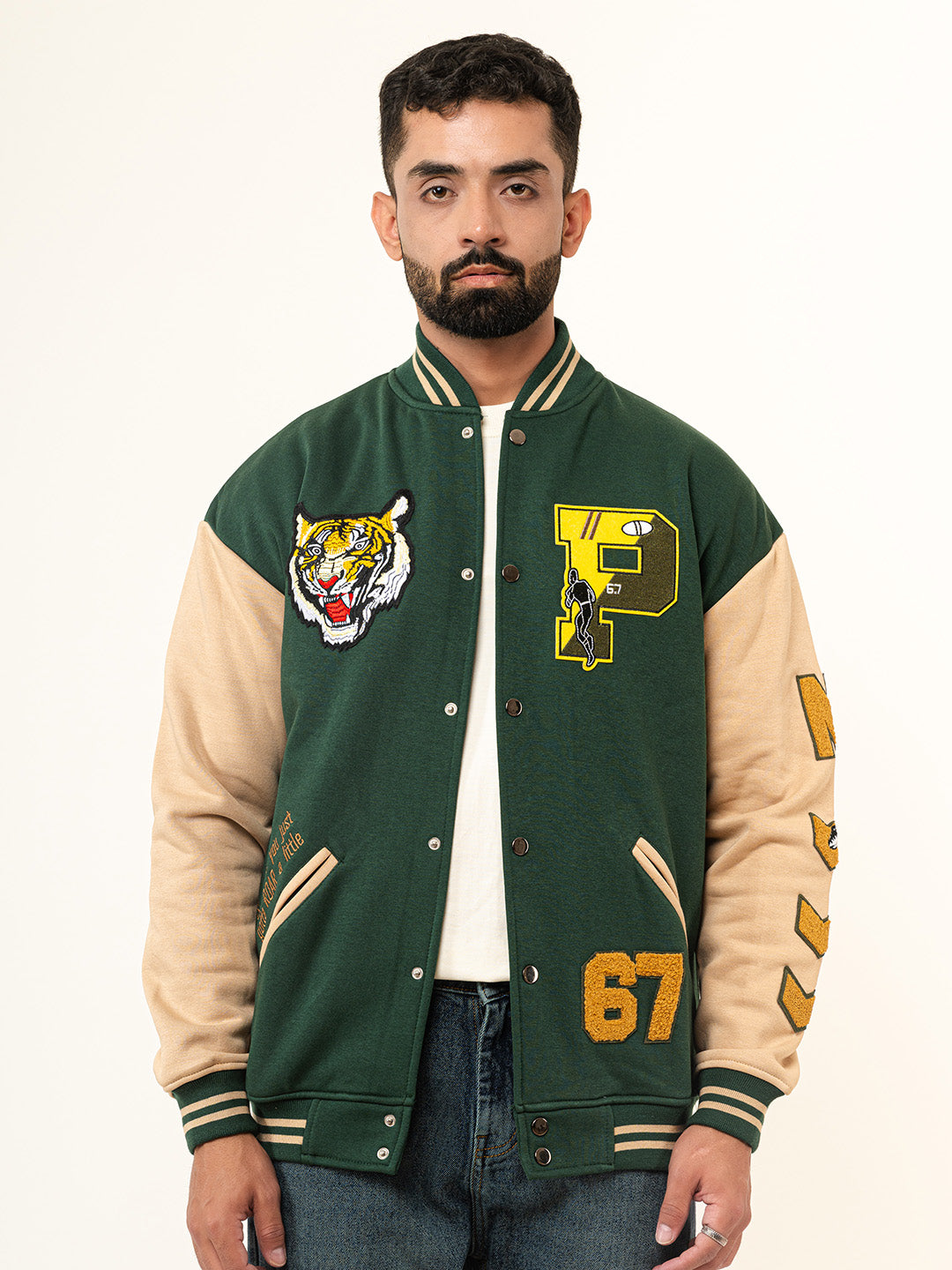 Buy Trendy & Stylish Varsity Jackets for Men Online