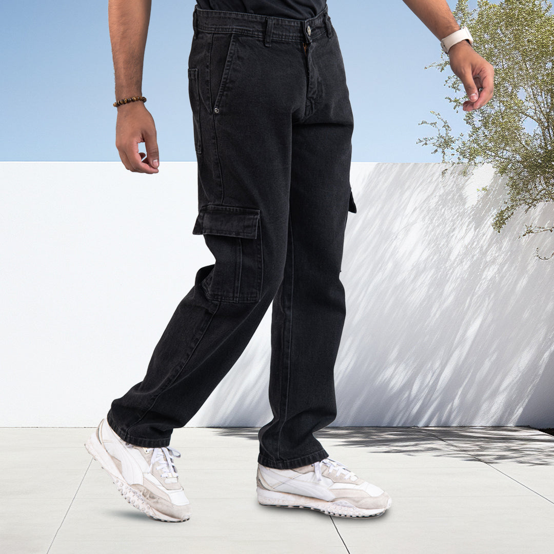 Cargo Denim Jeans
