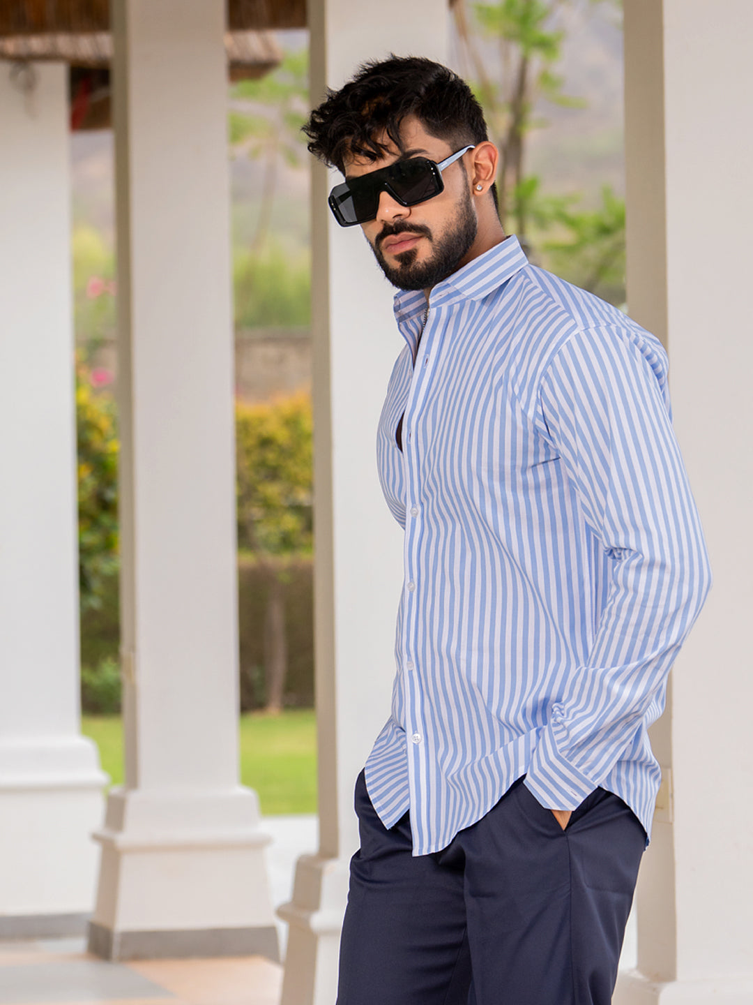 Buy Beautiful Striped Shirts for Men Online