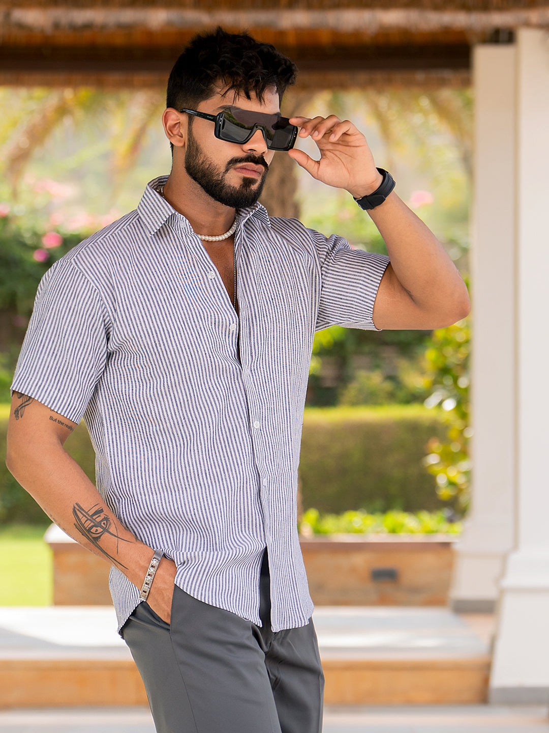 Buy Beautiful Striped Shirts for Men Online