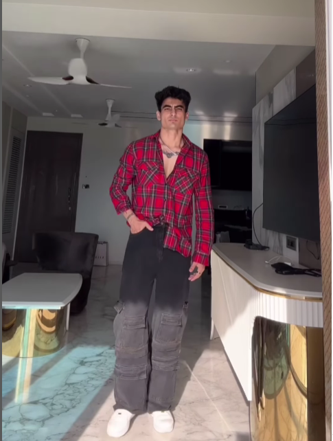 Buy Multi Zig-Zag Sanganeri Full Sleeves Shirt Online | Tistabene